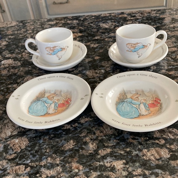 Wedgwood | Dining | Vintage Wedgewood Miniature Cup And Saucer Peter ...